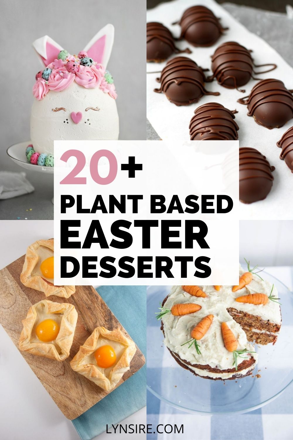 20+ Best Vegan Easter Desserts That Are Unbelievably Cute - LynSire