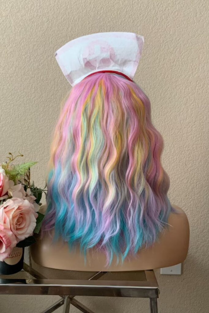 43+ Stunning Rainbow Hair Ideas for Inspiration - LynSire