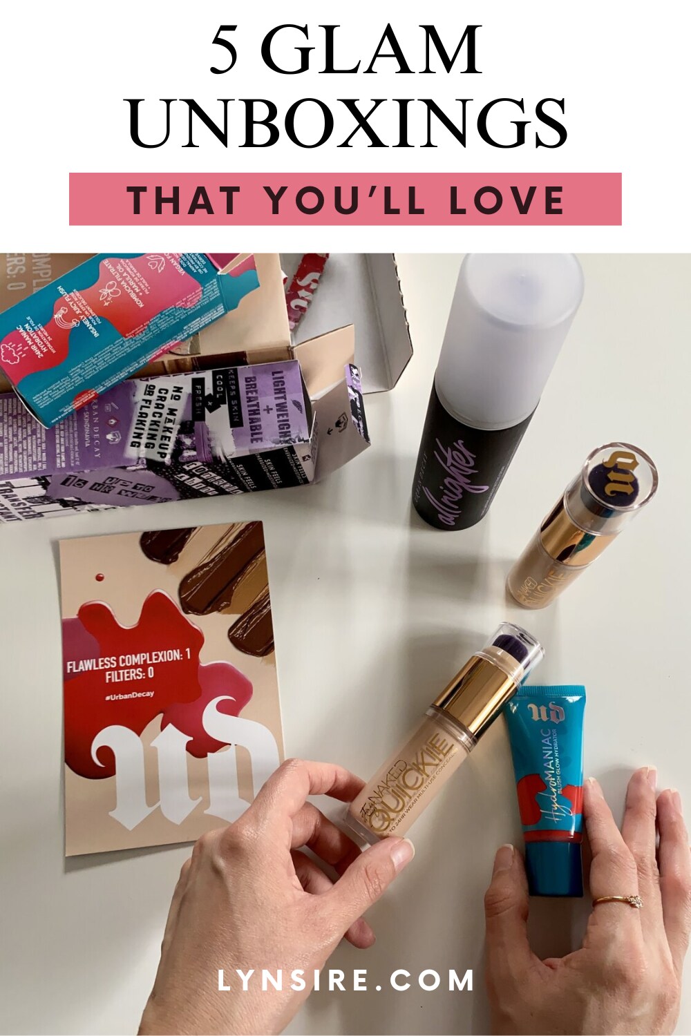 5 Glam Unboxings: Urban Decay Review, The Functionist & Amazon Fashion ...