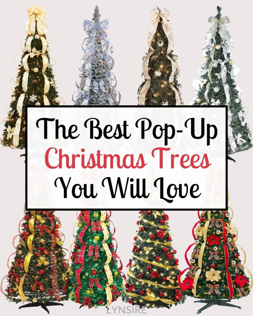 The Best Pop-Up Christmas Tree Ideas to Save You Time - LynSire