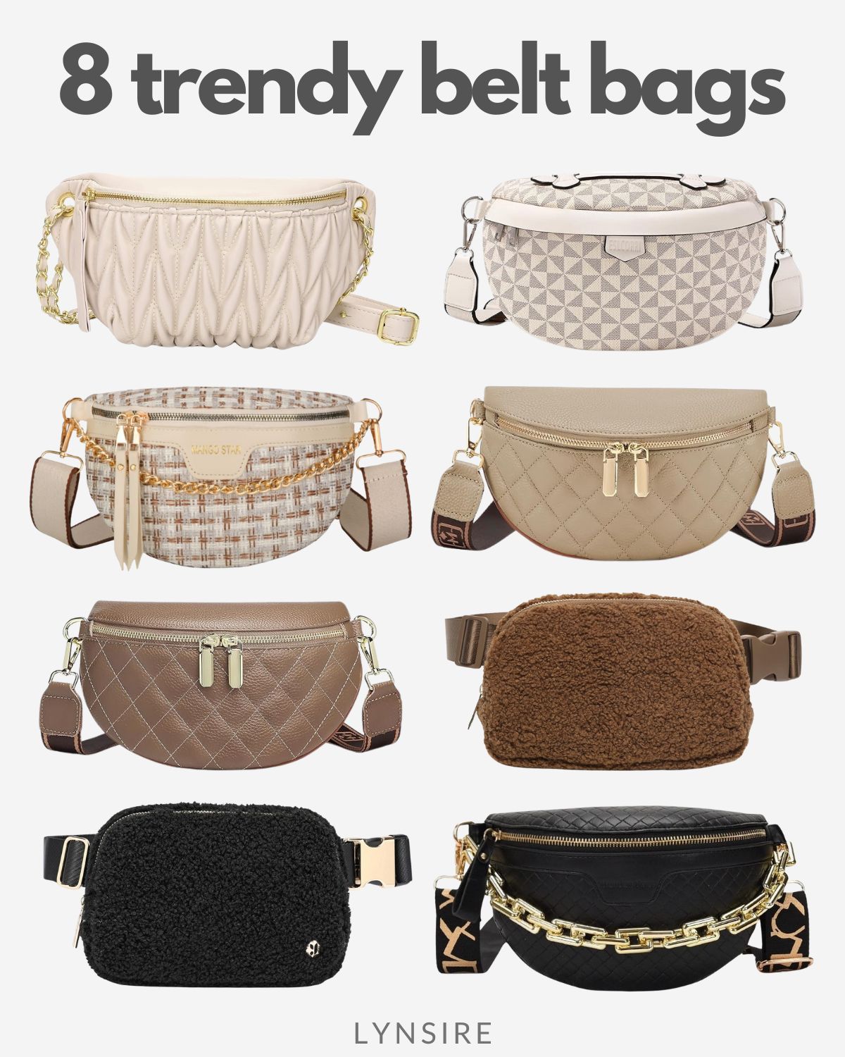 8 Trendy Belt Bags for on-the-Go - LynSire
