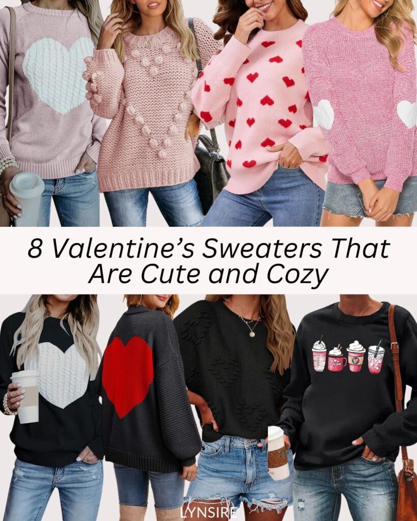 8 Valentine's Day Sweater Ideas to Steal Hearts! - LynSire