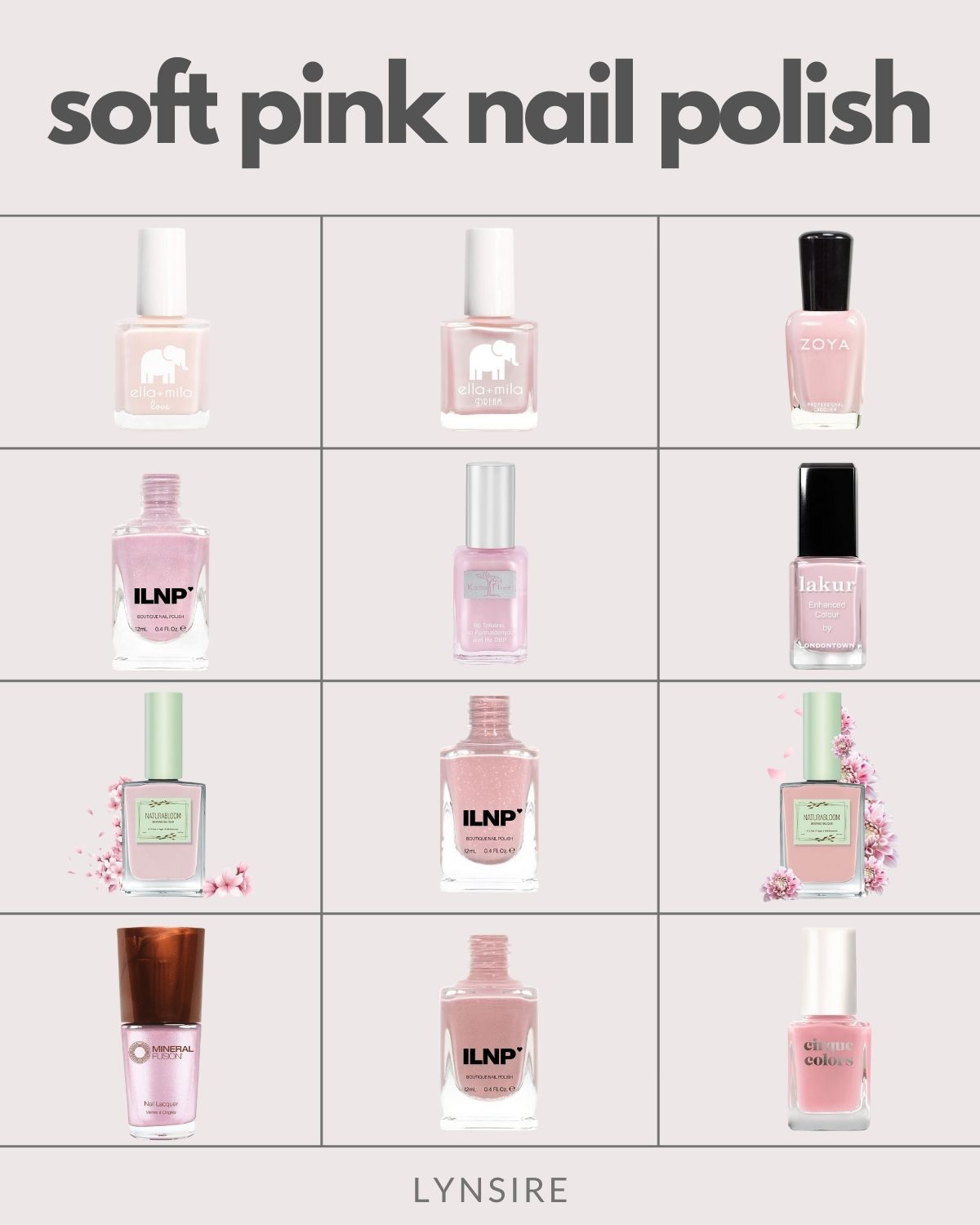 Get Pretty in Pink: 12 Best Soft Pink Nail Polish Shades! - LynSire